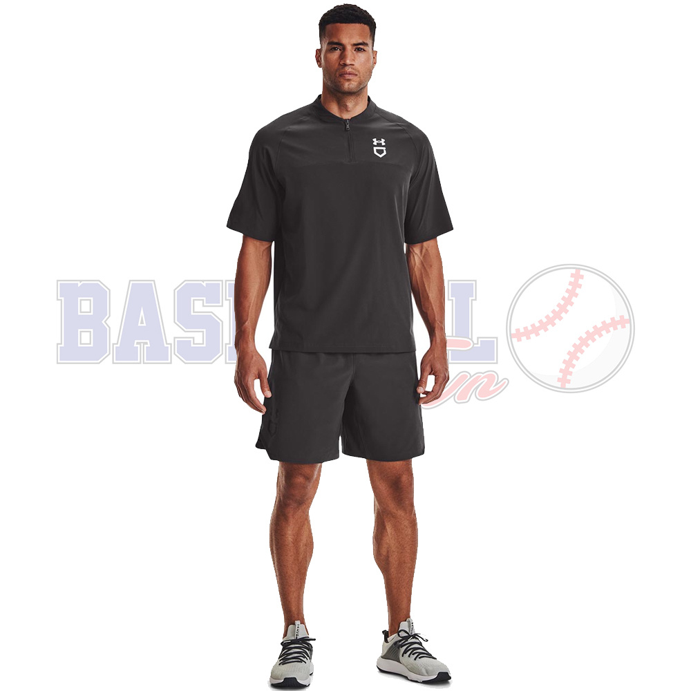 UA Utility Cage Short Sleeve Jacket - Baseball Town