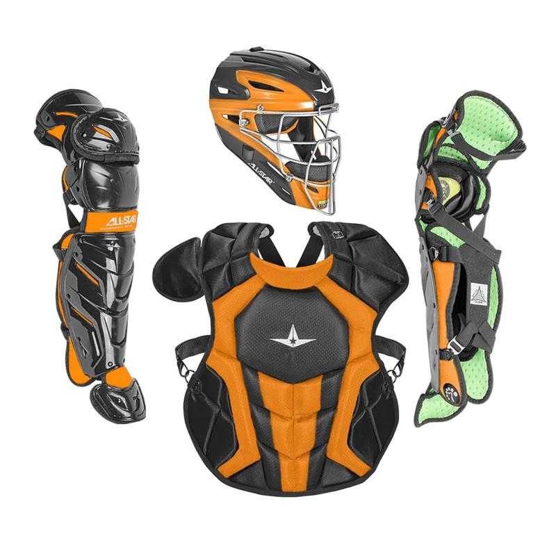 Goalie Helmet Style Adult System 7 Axis Catcher's Kit - Baseball Town