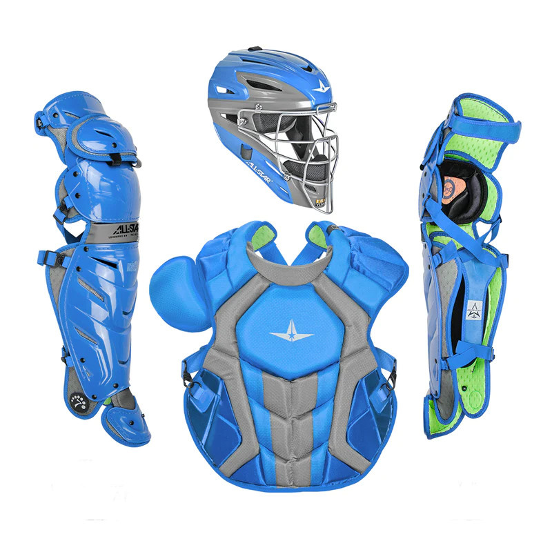 Goalie Helmet Style Adult System 7 Axis Catcher's Kit - Baseball Town