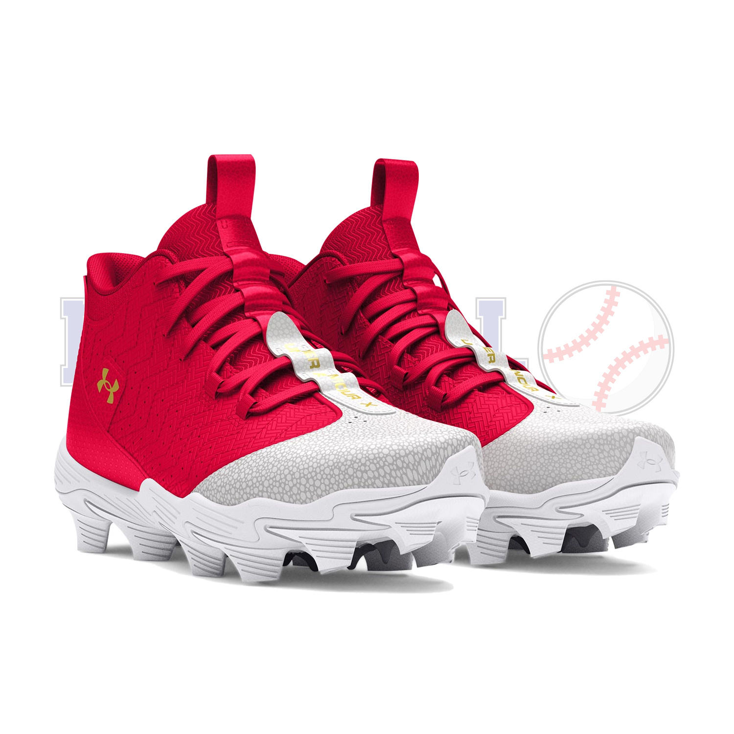UA Harper 9 RM Junior Baseball Cleats - Baseball Town