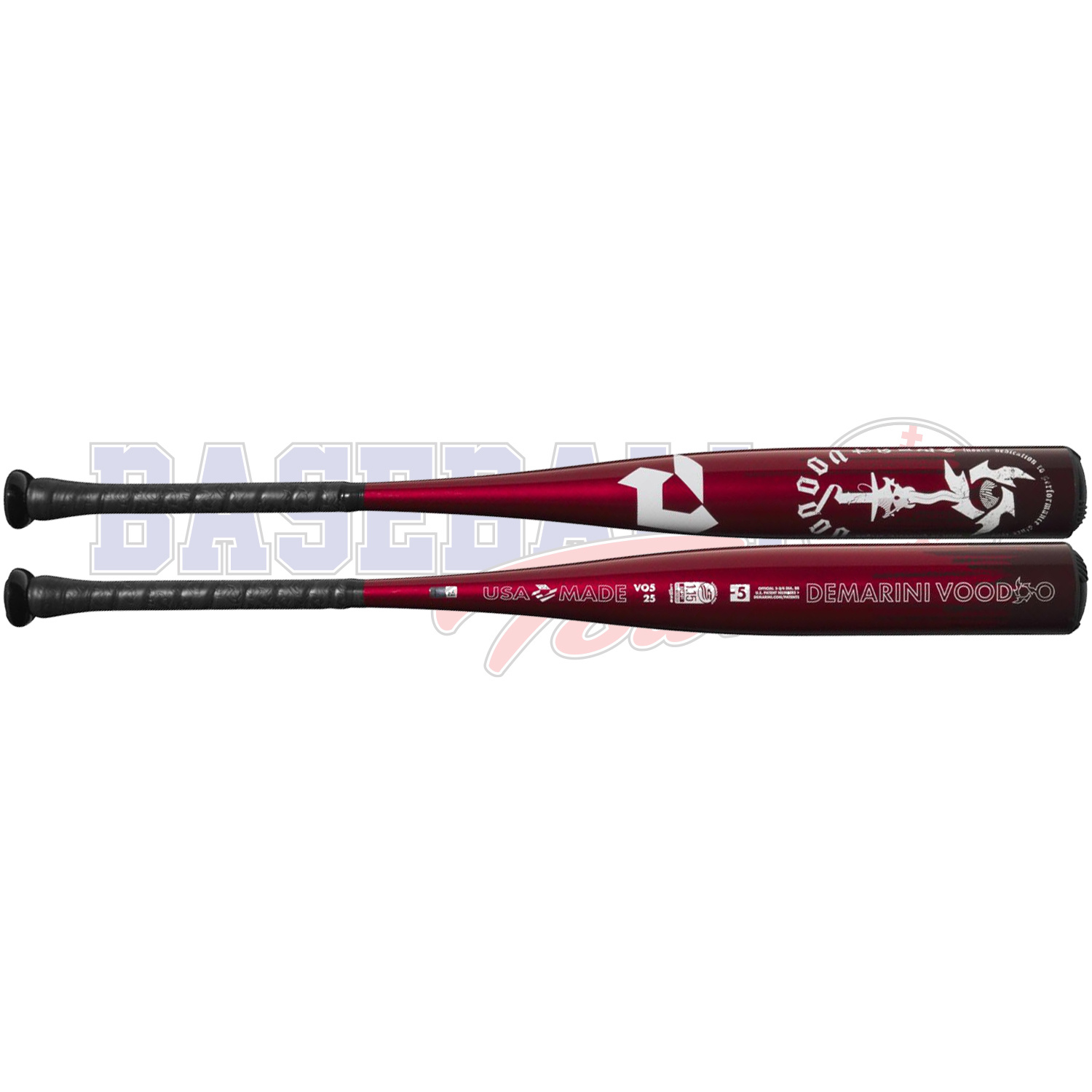 2025 Voodoo One (-5) Piece 2 3/4" Barrel USSSA Baseball Bat - Baseball Town