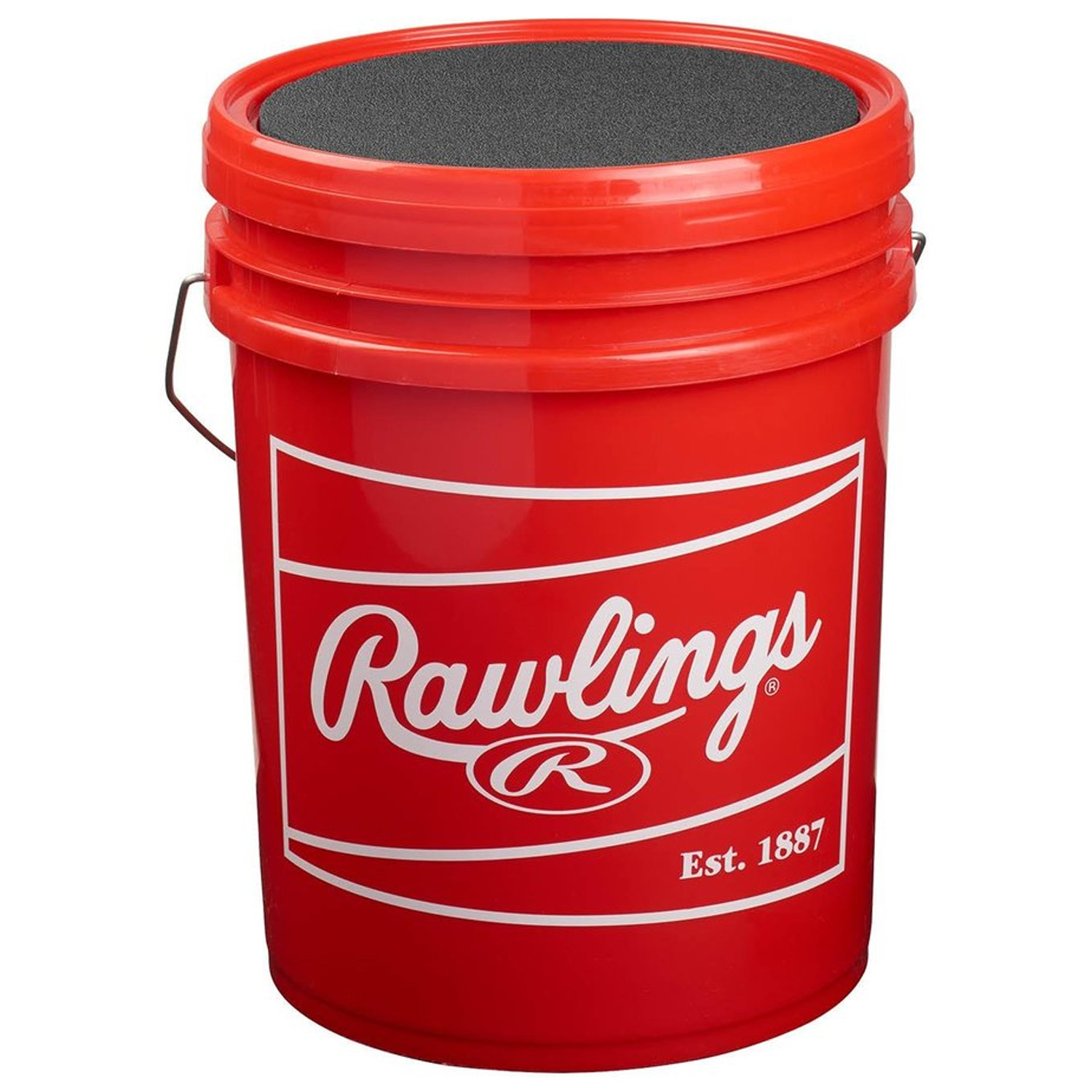 Empty Bucket with Baseball Town Logo - Baseball Town