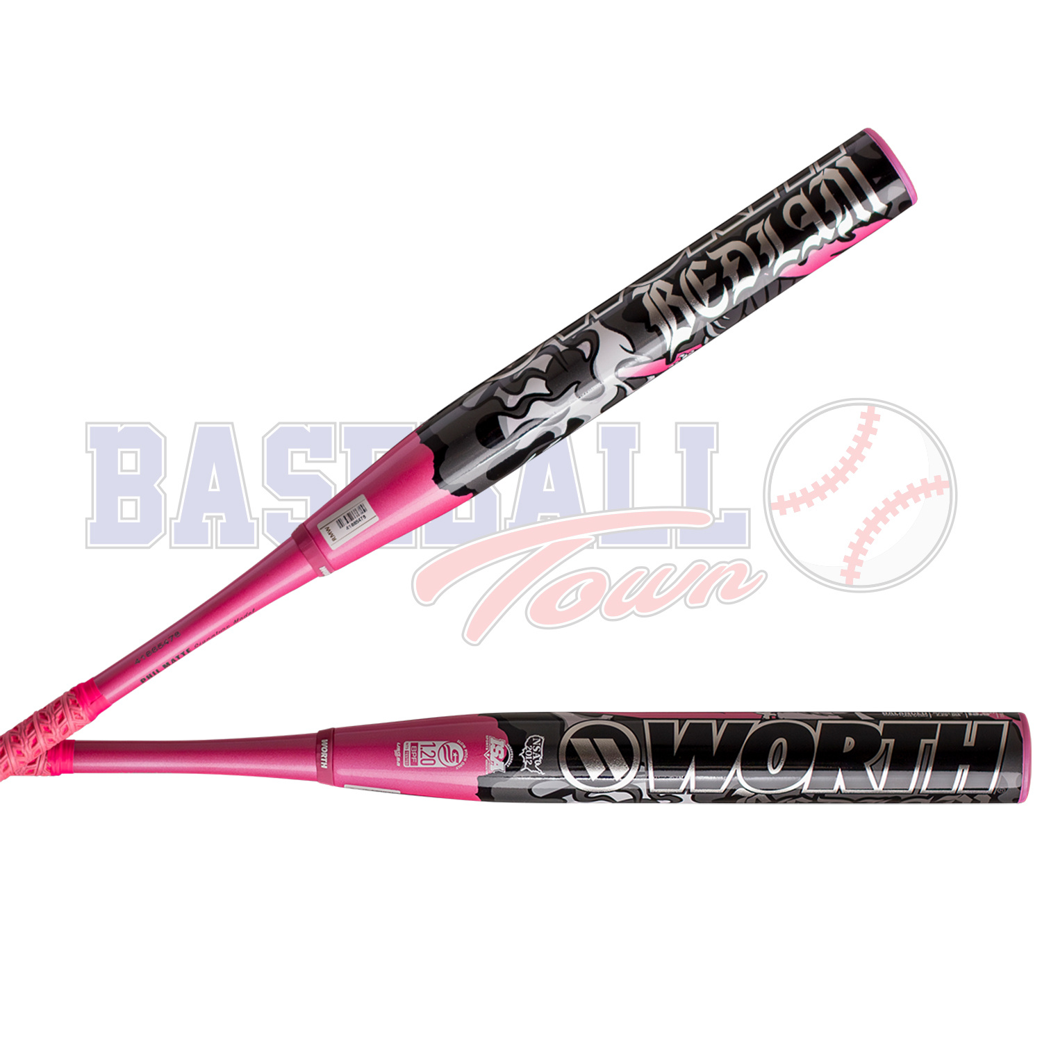 2025 Bedlam Phil Matte Signature Edition USSSA 13" Barrel Balanced Slowpitch Bat - Baseball Town