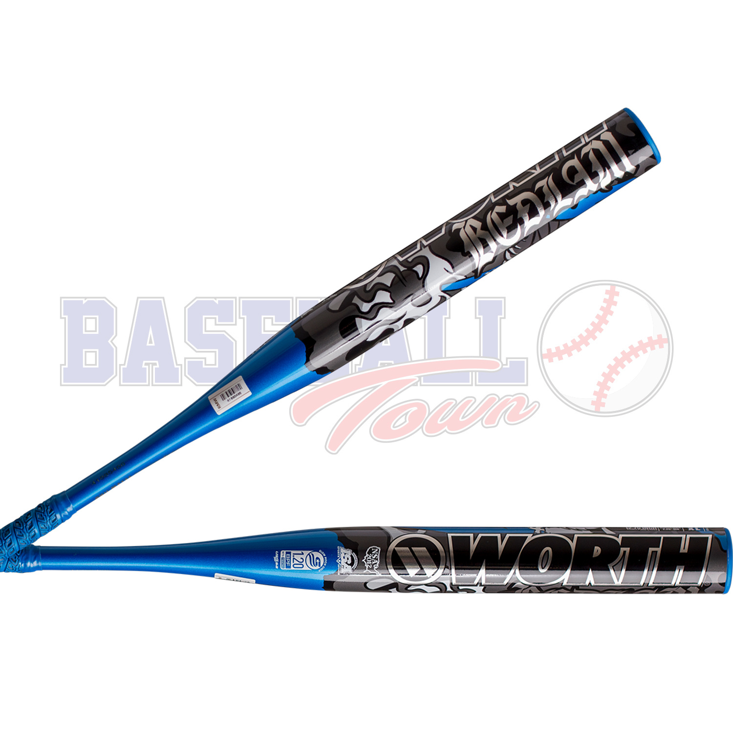 2025 Bedlam Phil Matte Signature Edition 1-Piece USSSA 12.75" Barrel XL Slowpitch Bat - Baseball ...