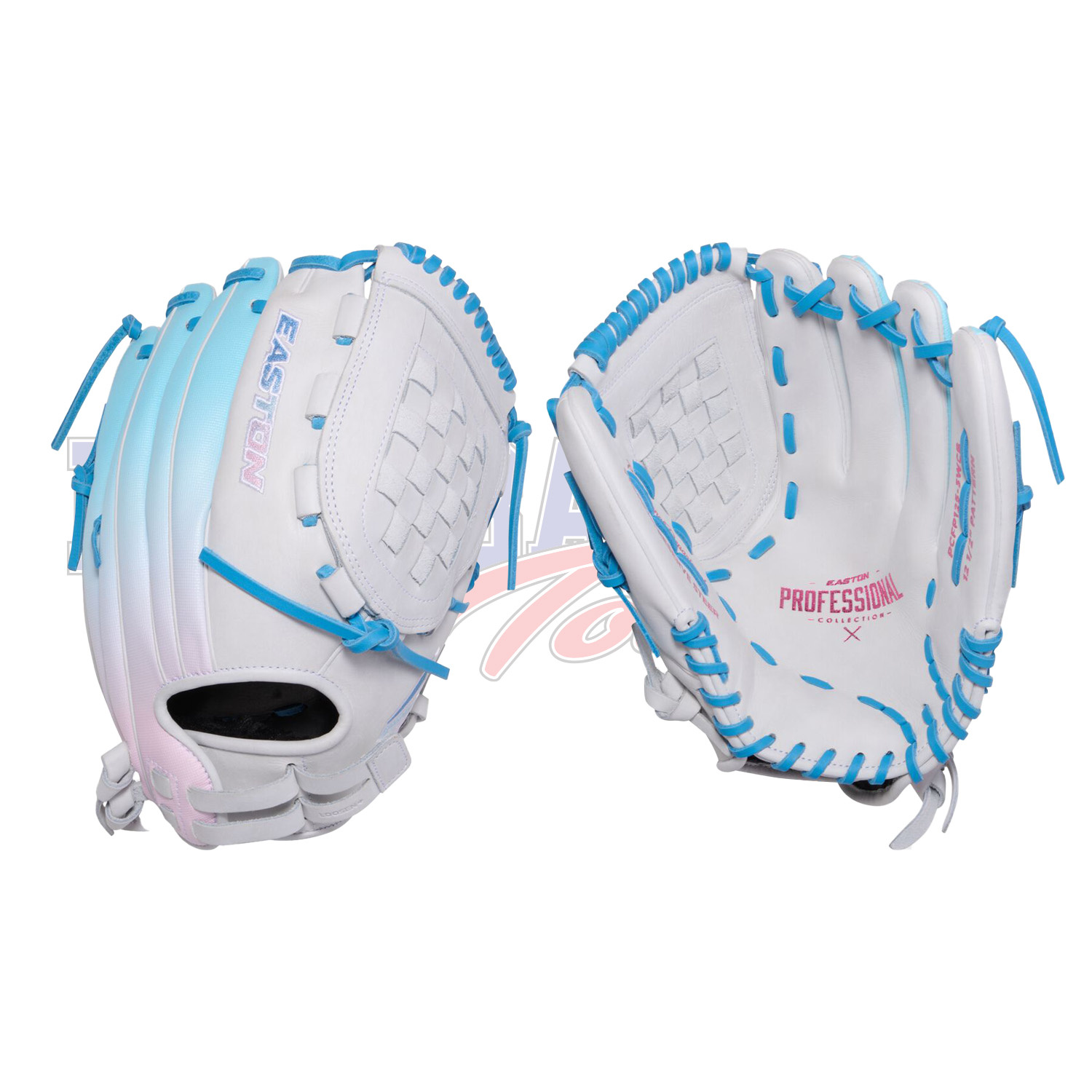 PCFP125-3WCBP Professional Collection Color Splash 12.5" Softball Glove ...