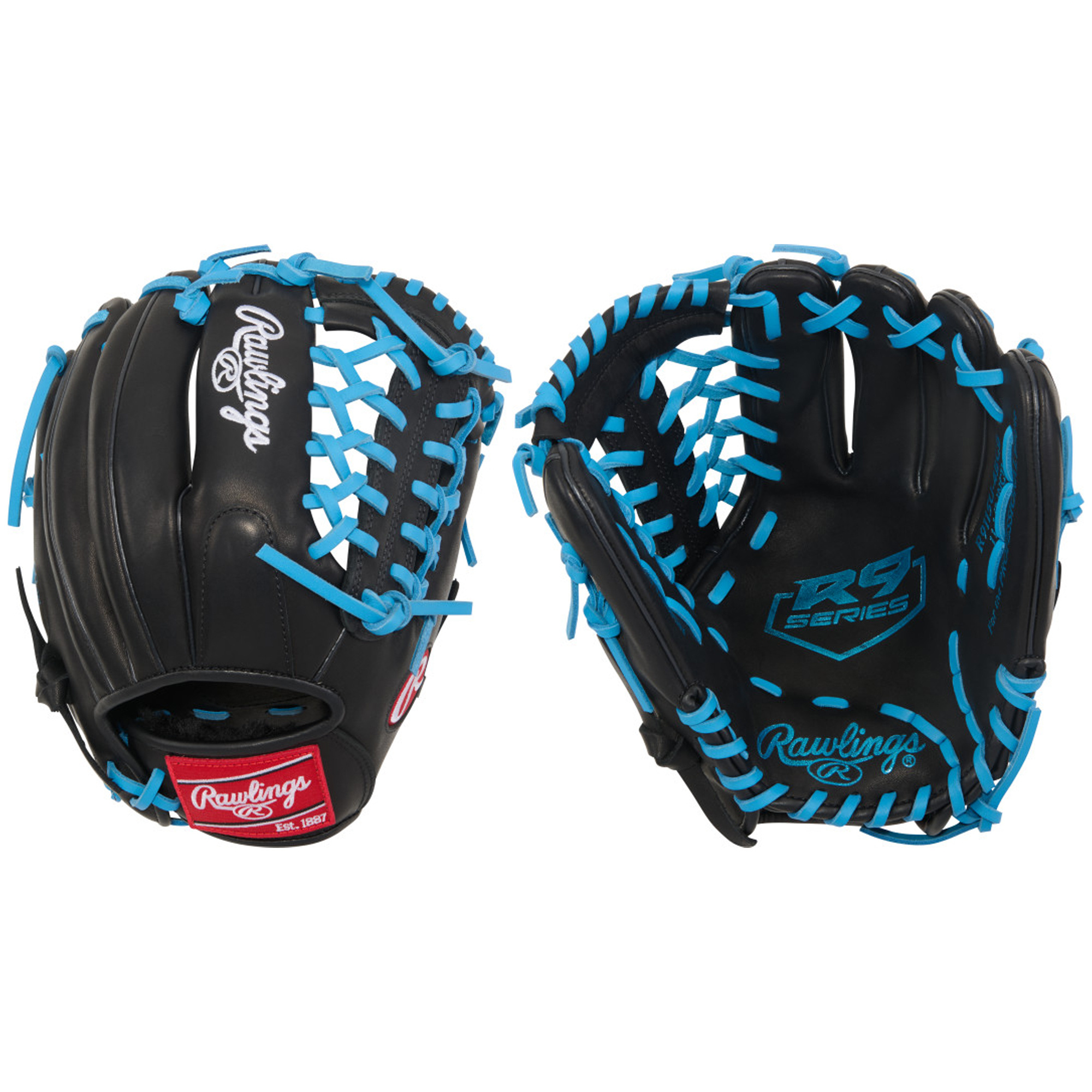 Rawlings R9115U-4BCB R9 11.5" Baseball Glove - Baseball Town