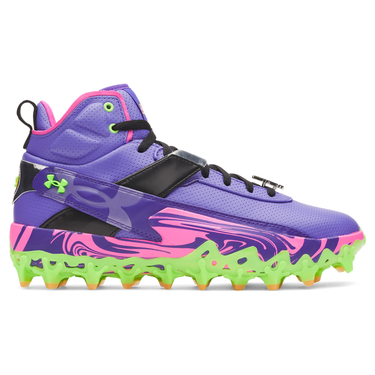 UA Harper 10 Pro TPU PE Mad House 6M Baseball Cleats - Baseball Town