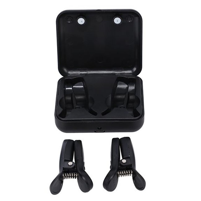 Merci Vibro Grippers Rechargeable Vibrating Nipple Clamps - The Tool ...
