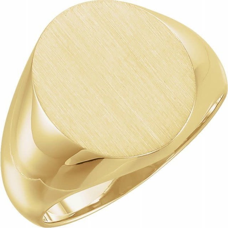 Oval Signet Ring - American Jewelry