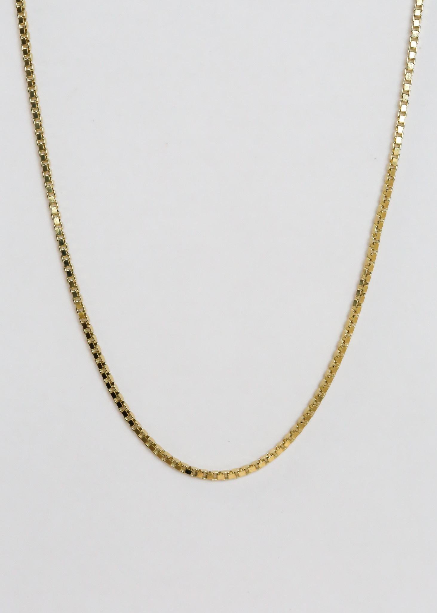 Solid Box Chain - American Jewelry