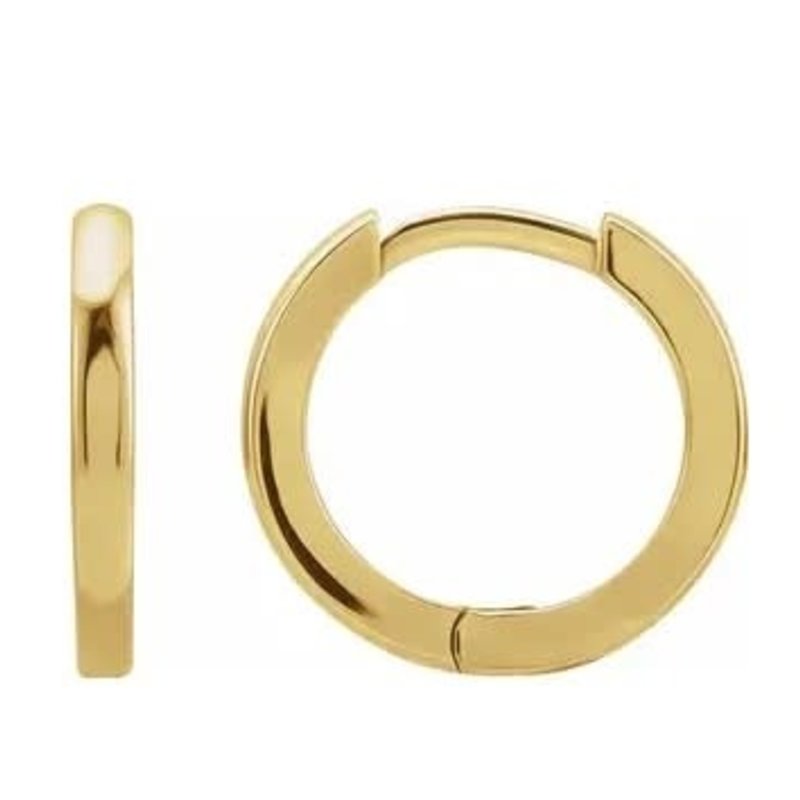 American Classic 1/5ctw Lab Diamond Huggie Hoop Earrings - American Jewelry