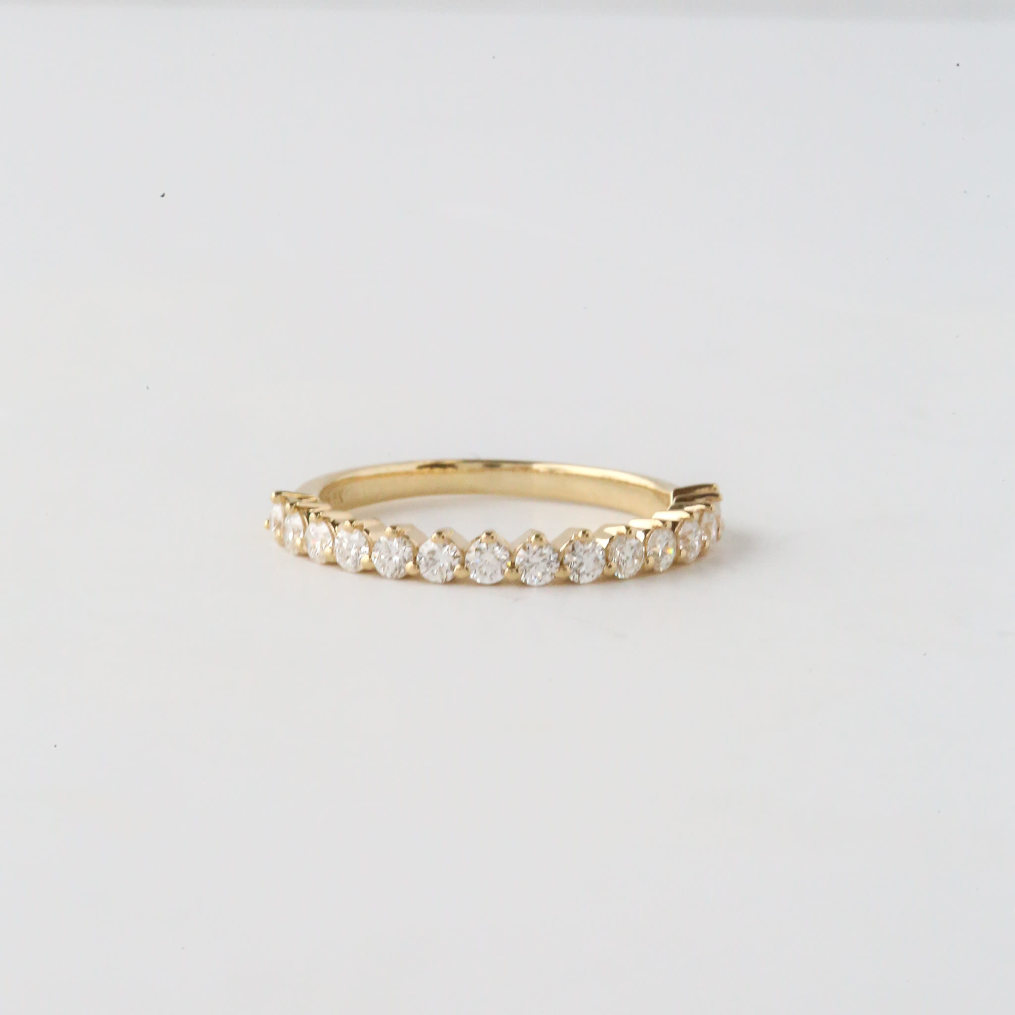 American Classic Offset Prong Diamond Stackable Band (1/2ctw ...