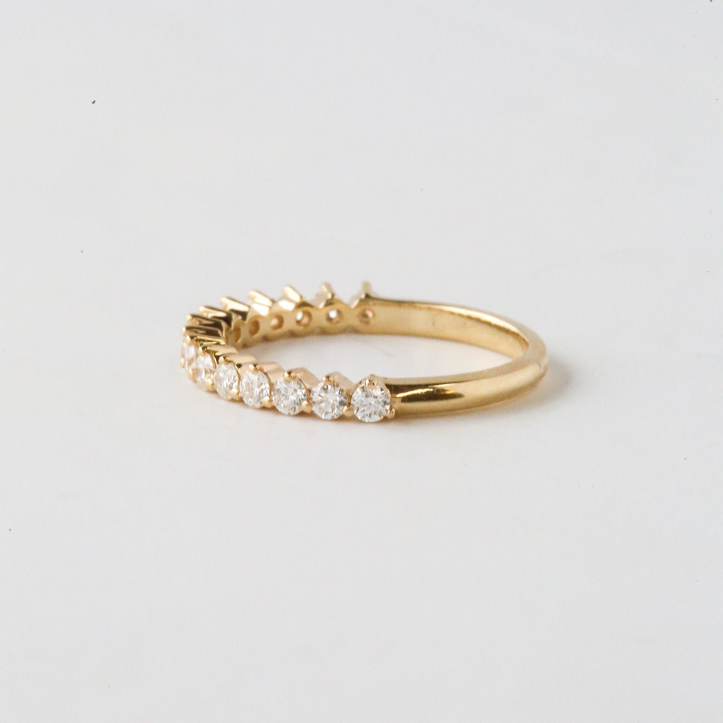 American Classic Offset Prong Diamond Stackable Band (1/2ctw ...