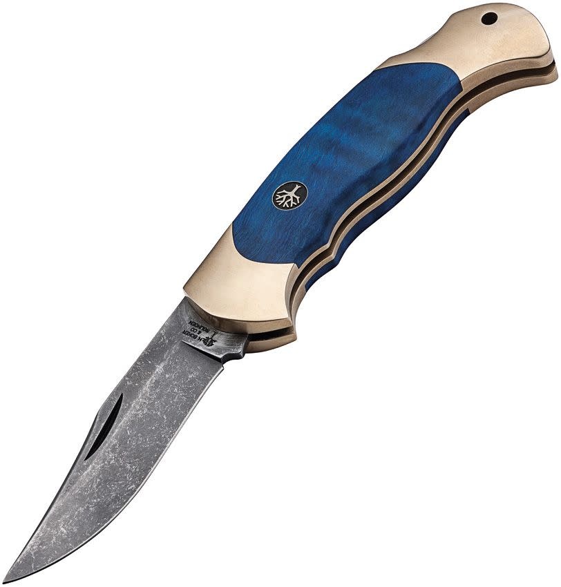 Scout Lockback Blue Knife - American Jewelry