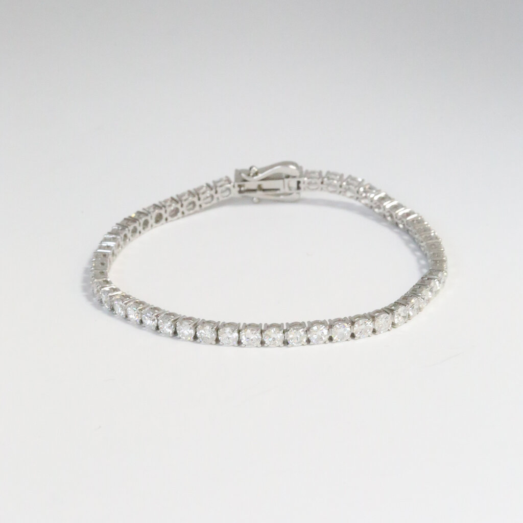 Lab Grown Diamond Tennis Bracelet American Jewelry