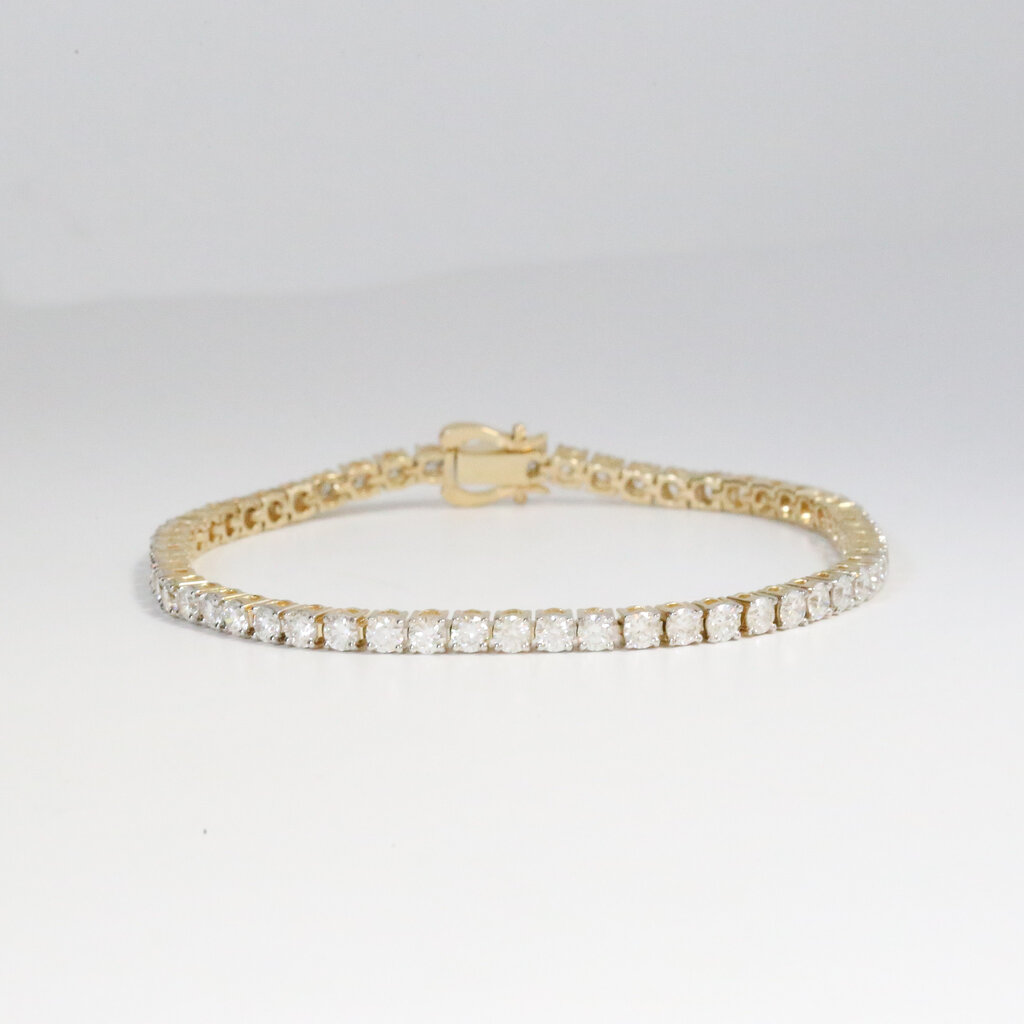 Lab Grown Diamond Tennis Bracelet American Jewelry
