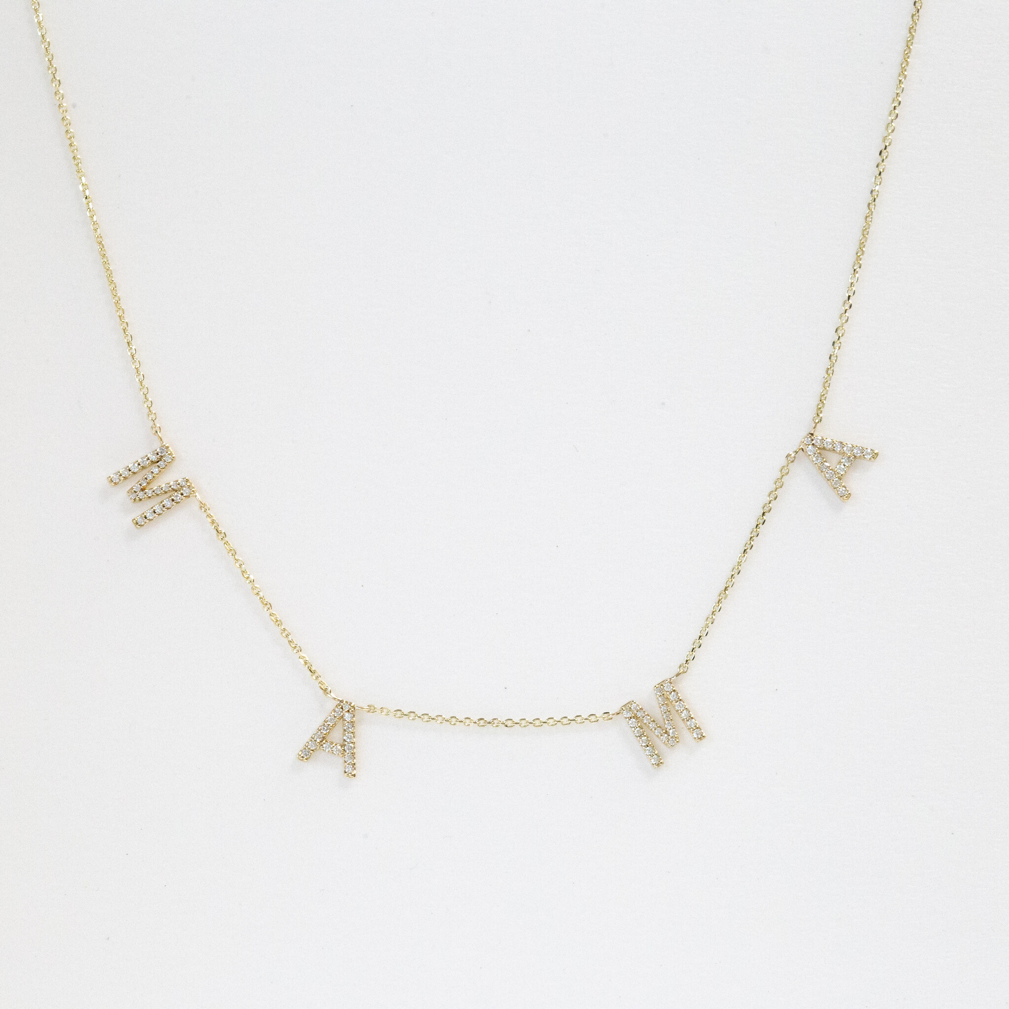 Adina s Jewels Block Name Necklace