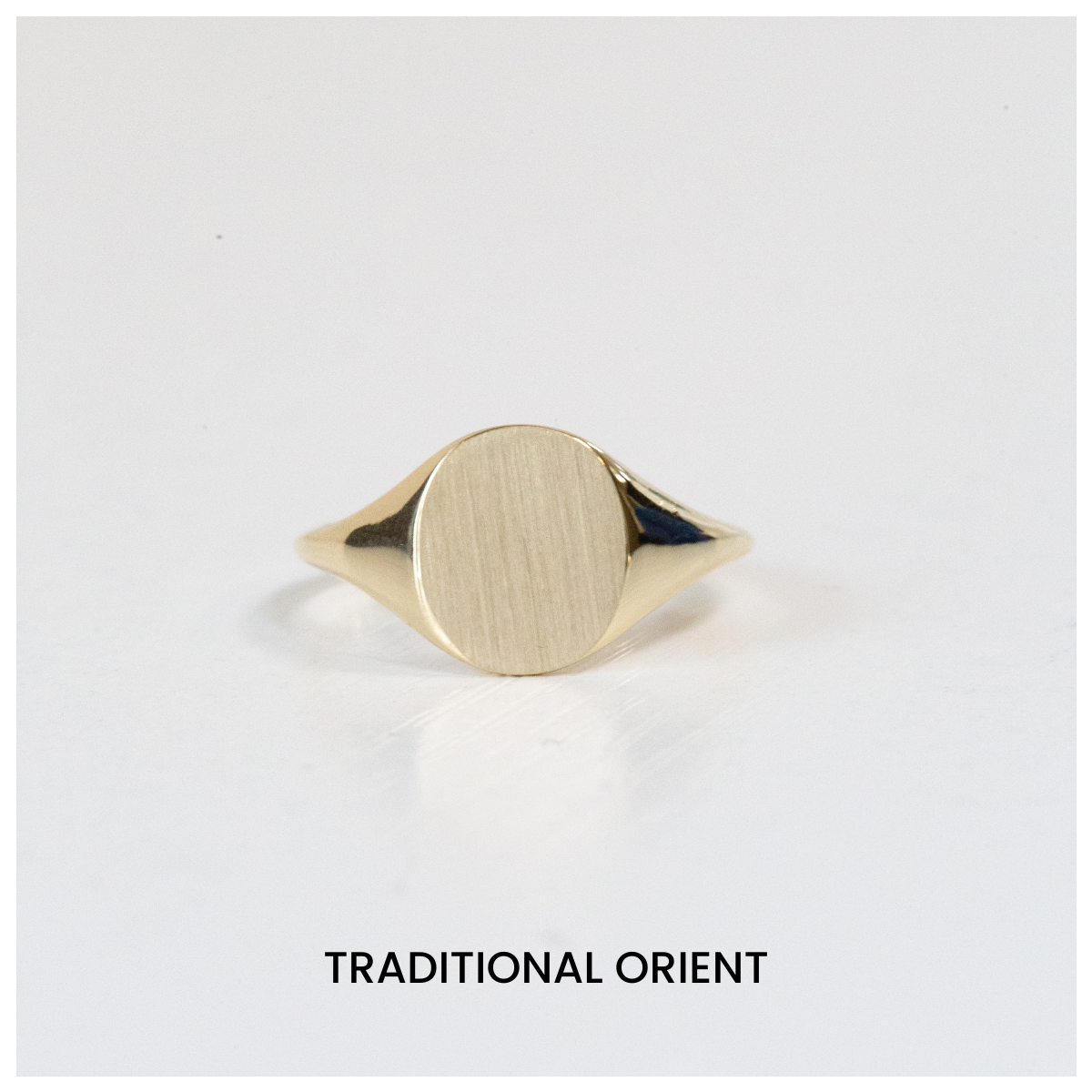 American Classic Oval Signet Ring | Ladies - American Jewelry