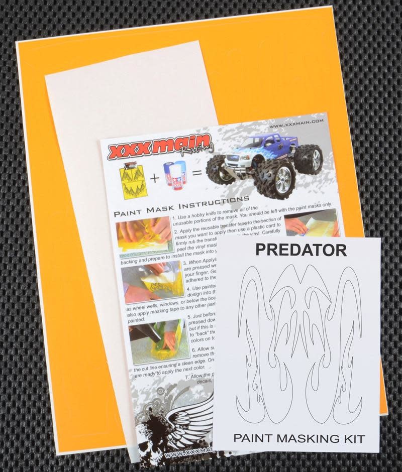 M013L Predator Paint Mask Kit - Michael's RC Hobbies