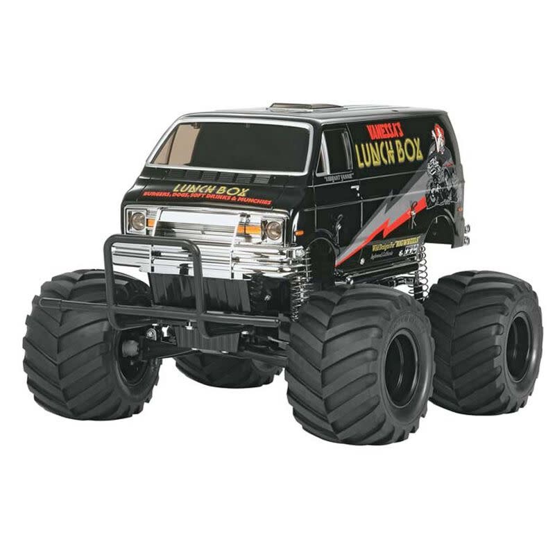TAM58546 1/12 Lunch Box Monster Truck Kit, Black Edition - Michael's RC ...