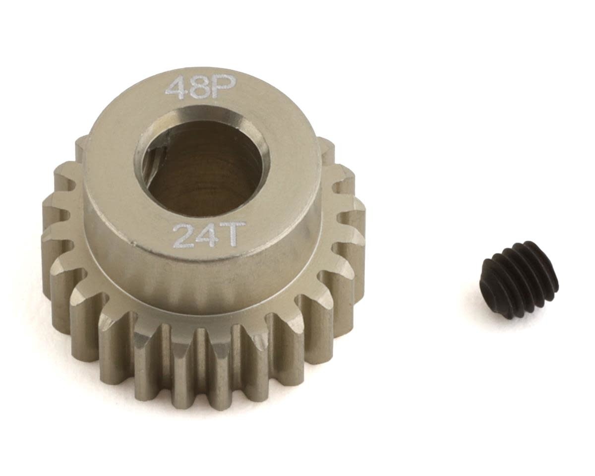 PTK-8644 ProTek RC 24T 48P 5.0mm bore Lightweight Hard Anodized ...