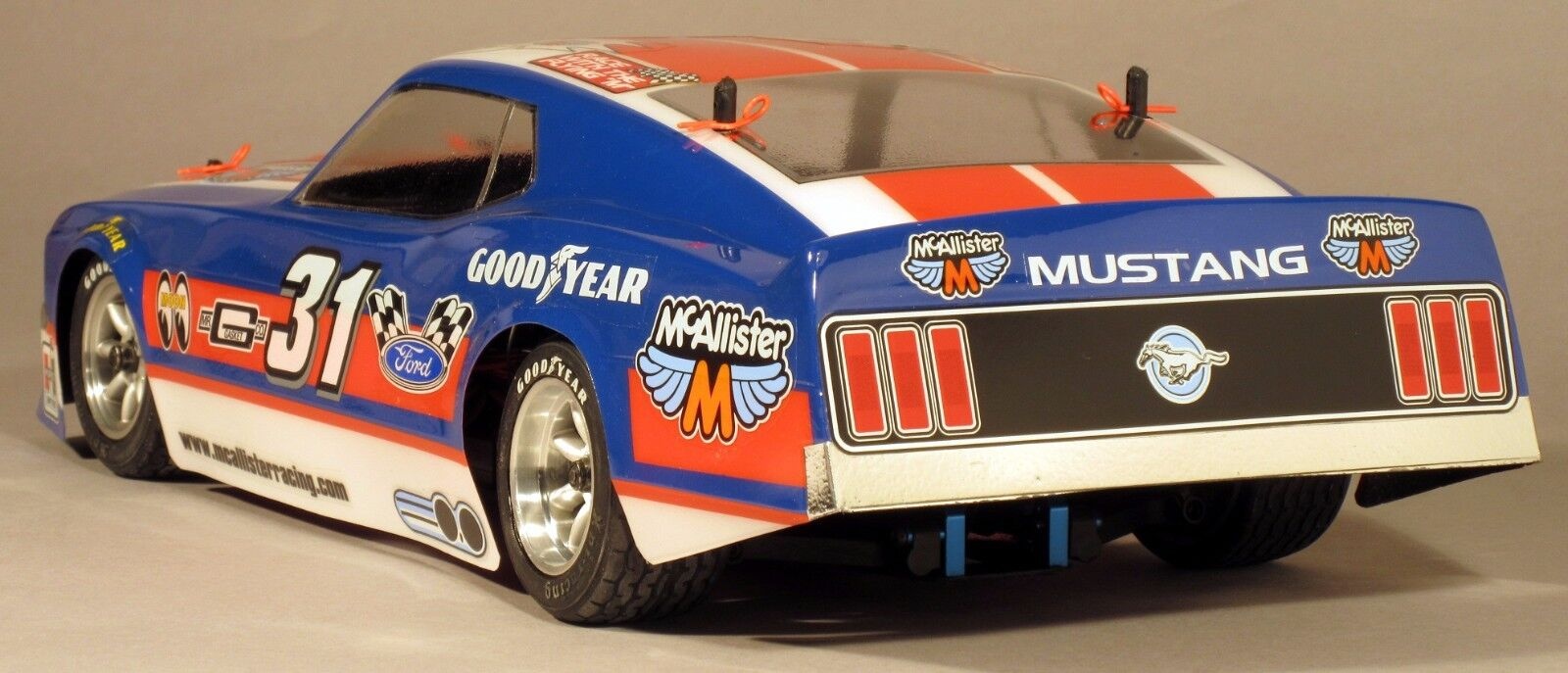 MCA286 .030 #286 Ford 1969 Mustang VTA Body (200mm) .030 Standard ...