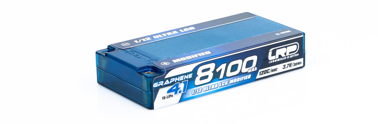LRP431268 LRP 1S 120C Ultra LCG Graphene-2 LiPo Battery (3.7V/8100mAh ...