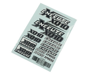 XP-30032 Xpress Execute XQ10 Logo Sticker Decal A6 148x105mm - Michael ...