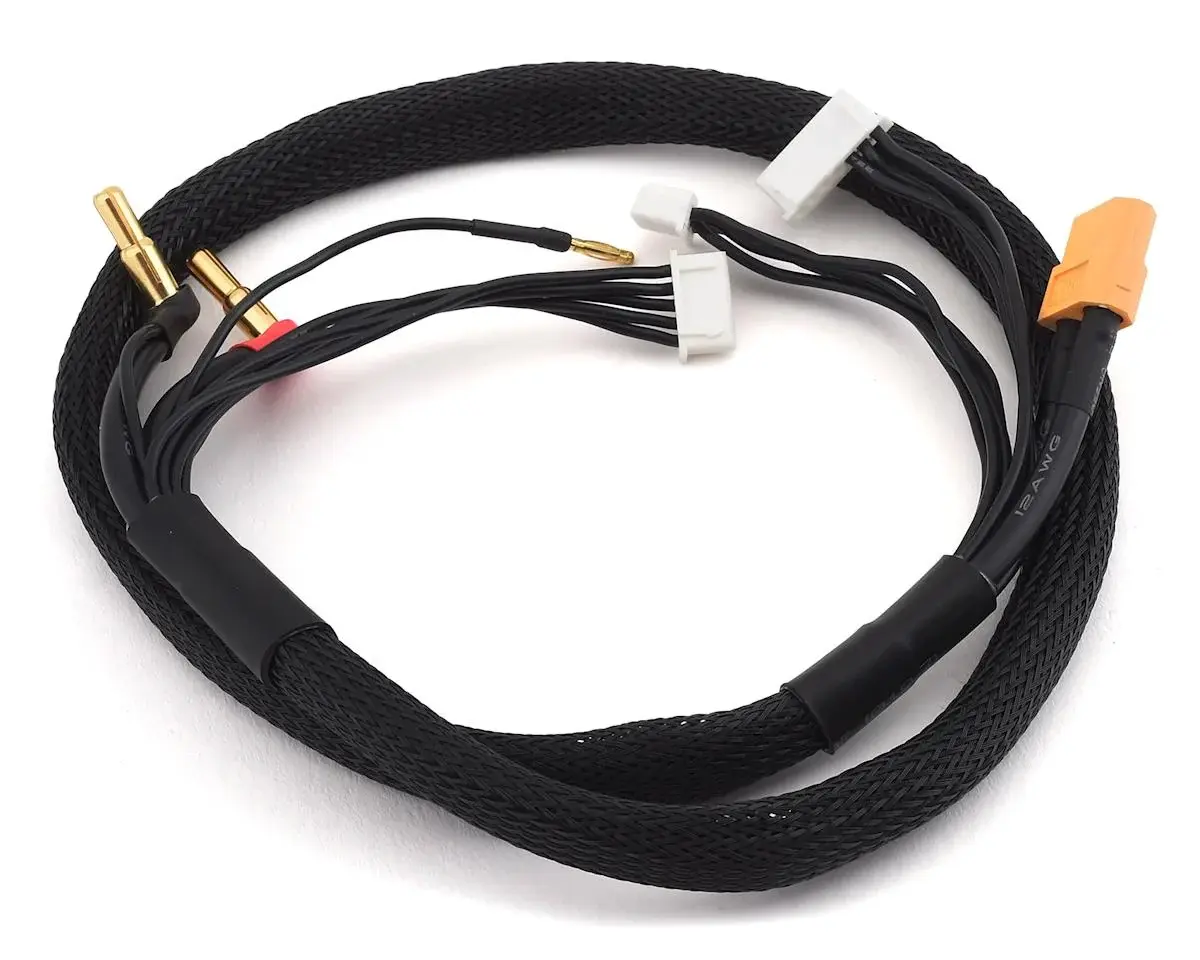 MCL4173 2S/4S Charge Cable Lead w/4mm & 5mm Bullet X6 iCharger ...