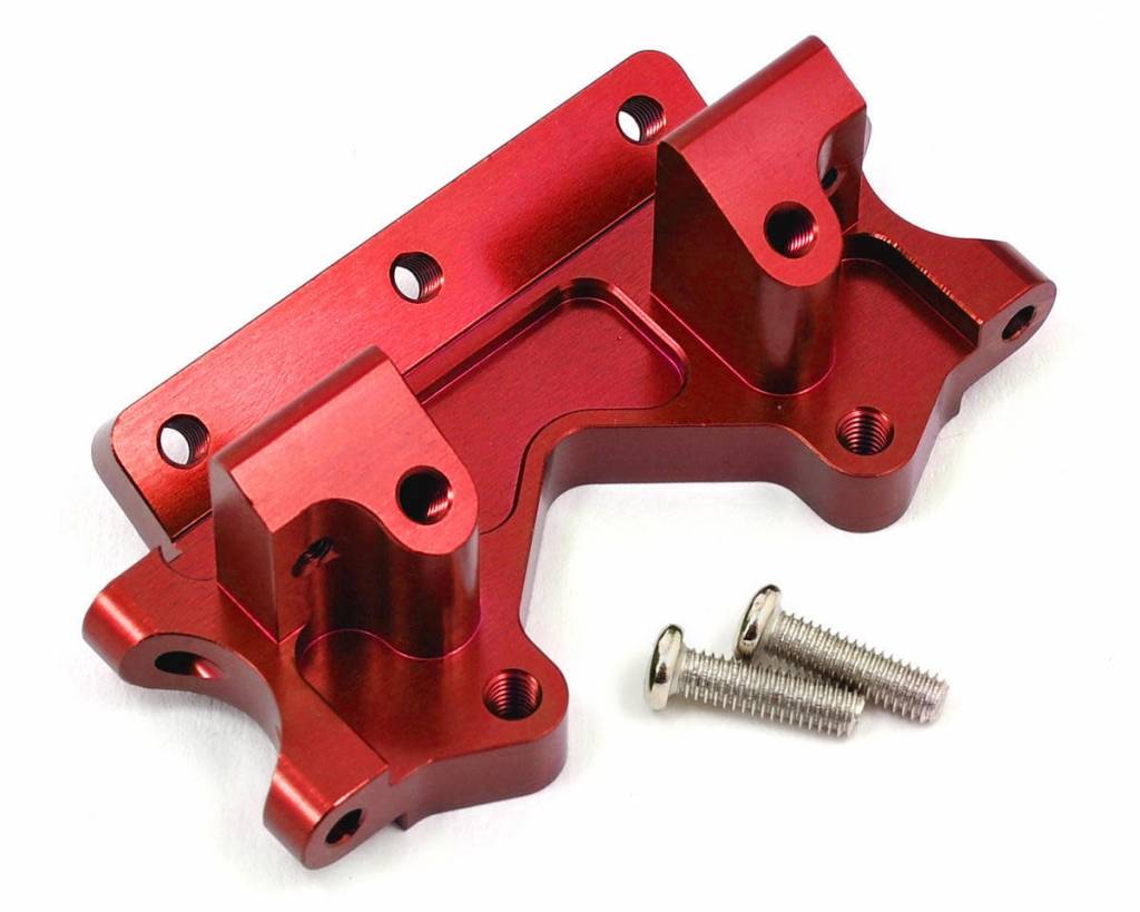 SPTST2530R Red Metal Aluminum Front Bulkhead Traxxas 2wd - Michael's RC ...