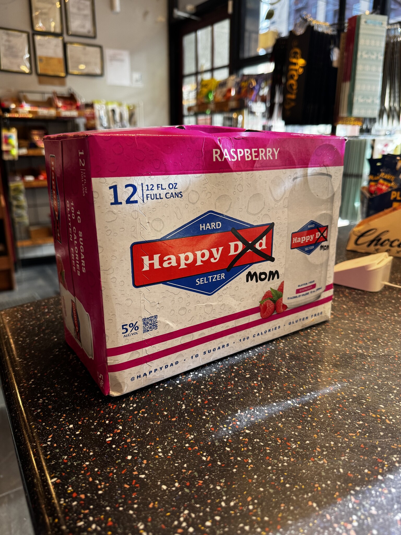 Happy Dad Happy Mom Raspberry 12p k12oz can - Capital Beer and Wine