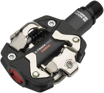 LOOK X-TRACK RACE CARBON Pedals - Dual Sided Clipless Chromoly 9/16 ...