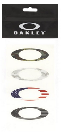 Oakley Sticker Pack Small USA Flag/Camo - The Bike Shop