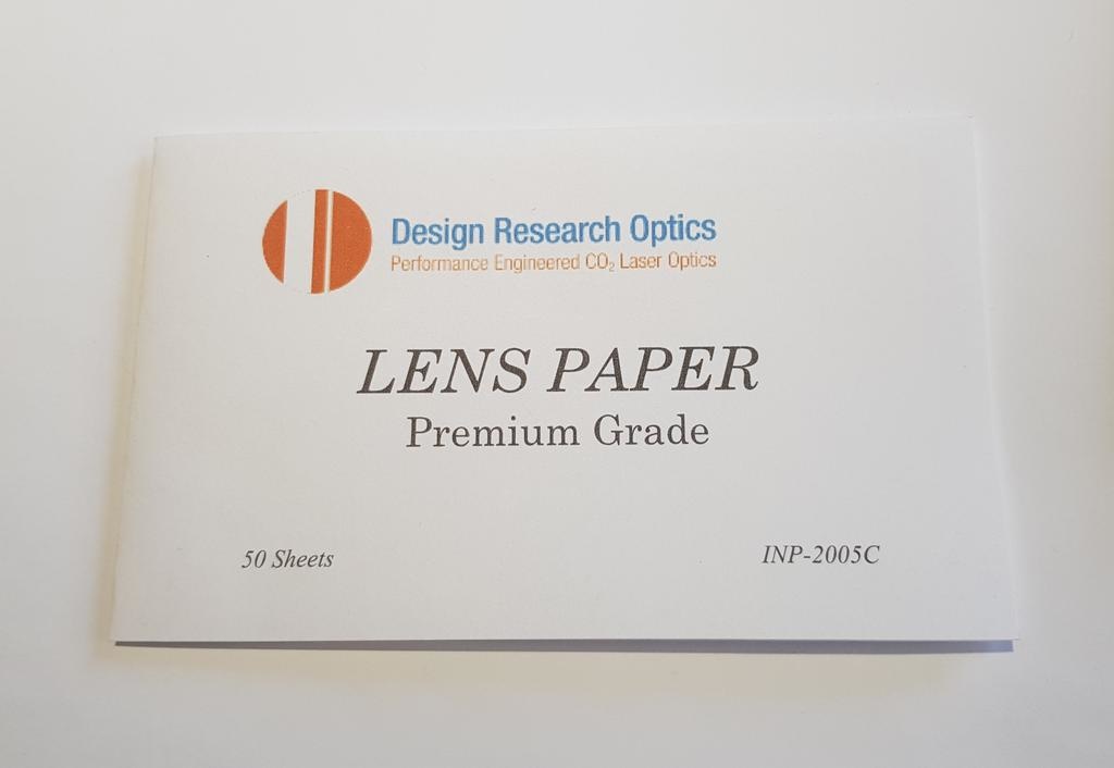 Lens Tissue Paper - Design Research Optics