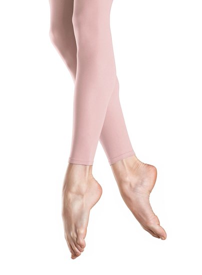 Bloch Footless Tights T0940L - Black and Pink Dance Supplies, Tulsa