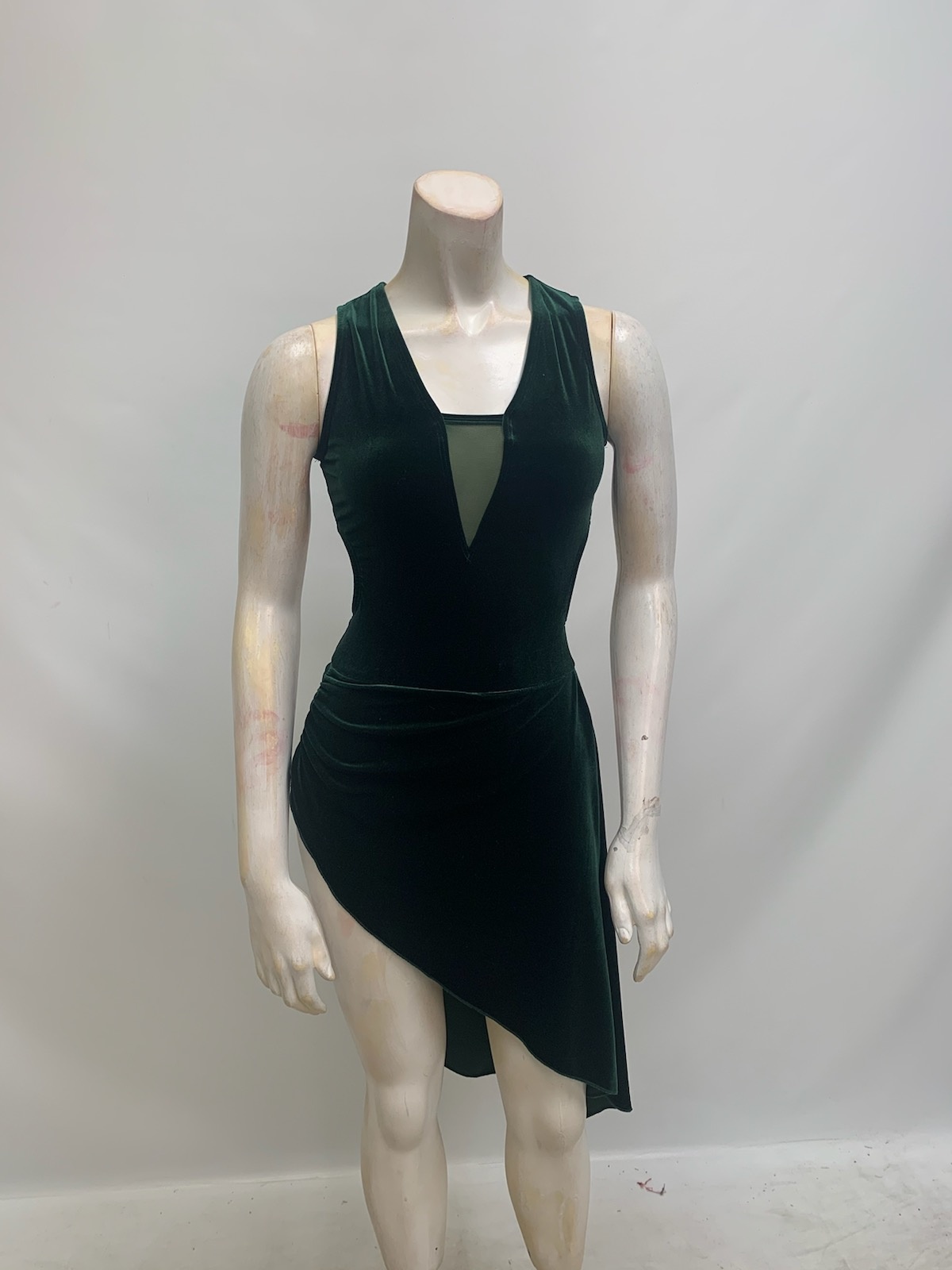 Rouge Velvet Dress by Bp Designs - Black and Pink Dance Supplies, Tulsa