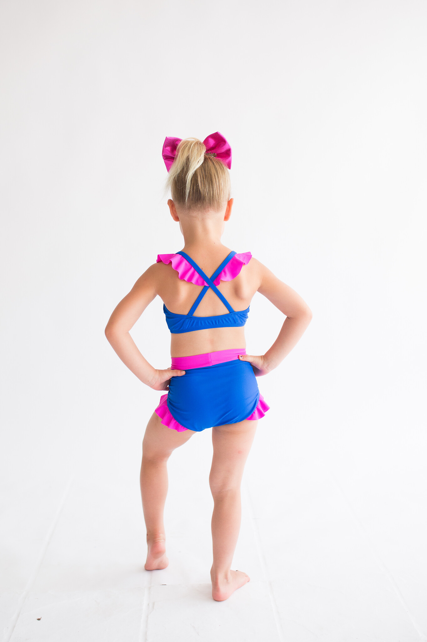 BP Designs The Ruffle Set Brief 75309 - Black and Pink Dance Supplies ...