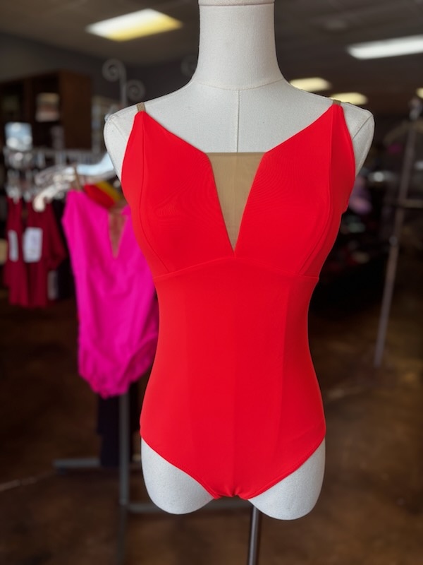 Charlotte Leotard by NIkolay - Black and Pink Dance Supplies, Tulsa
