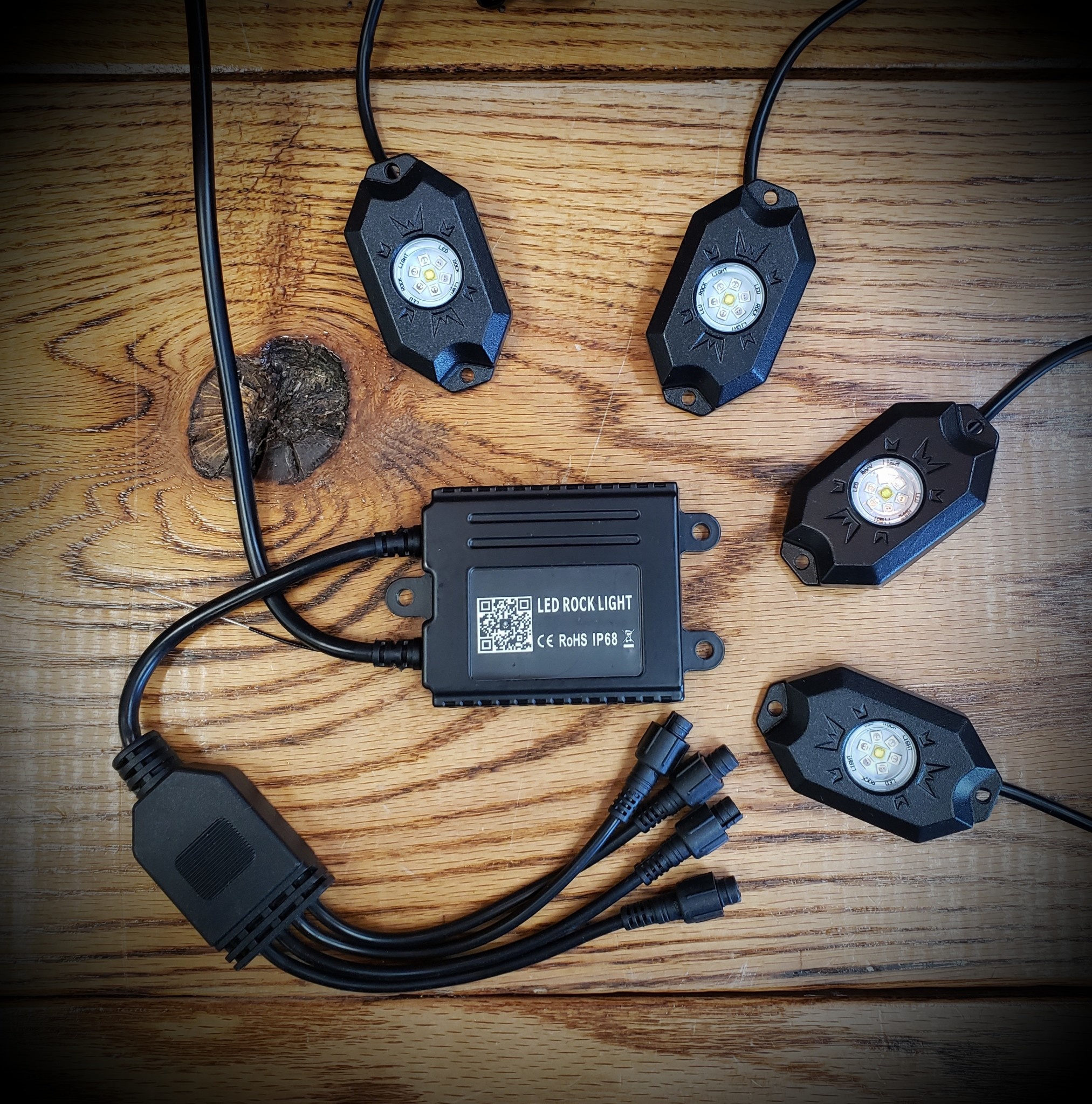 WLO Rock Light - RGBW ~ Music Controller - White Lightning Offroad