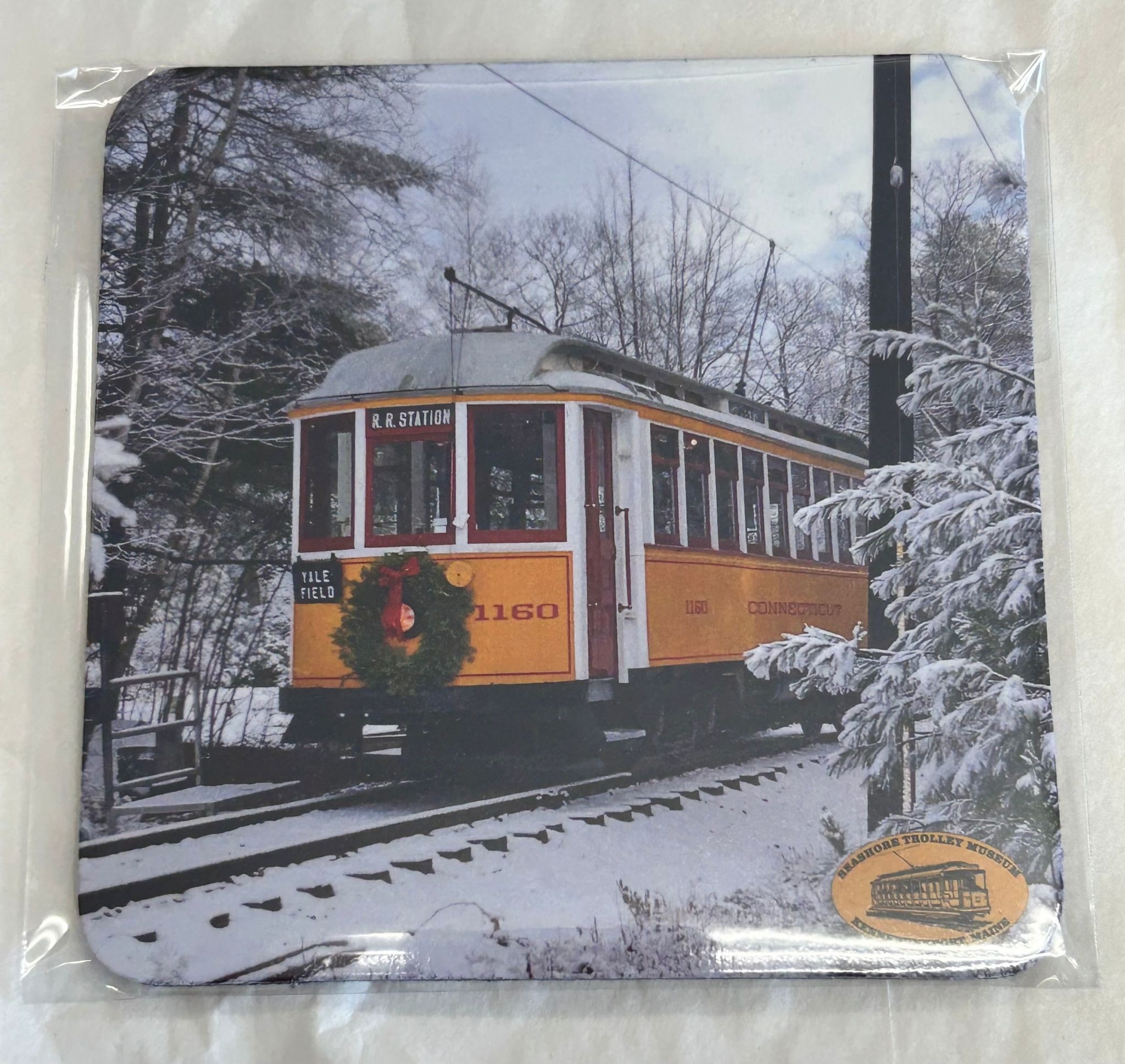 Custom Coaster - SeashoreTrolleyMuseum