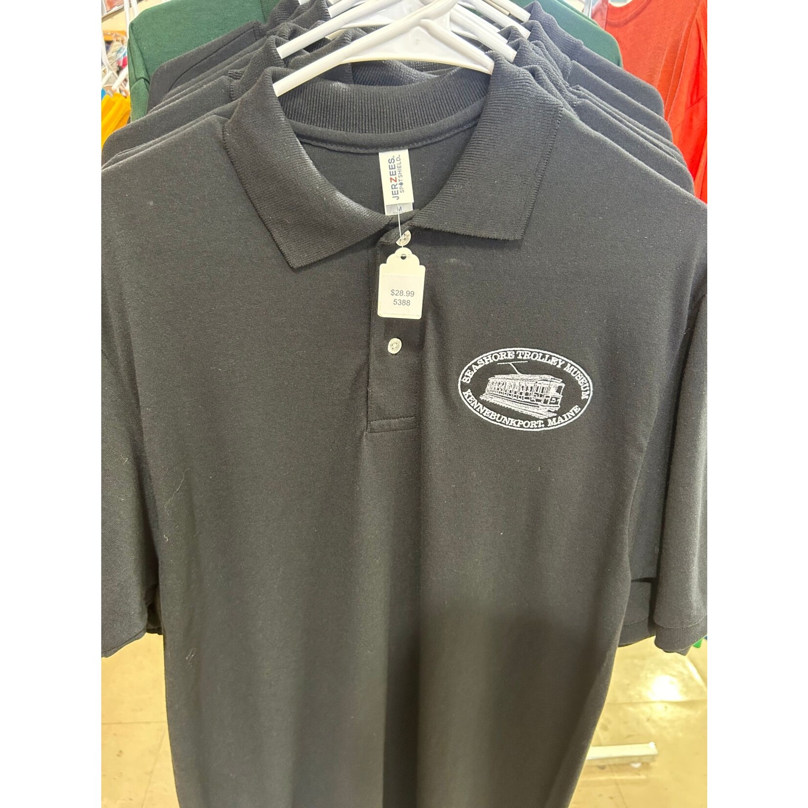 STM Custom Embroidered Polo Shirt - SeashoreTrolleyMuseum