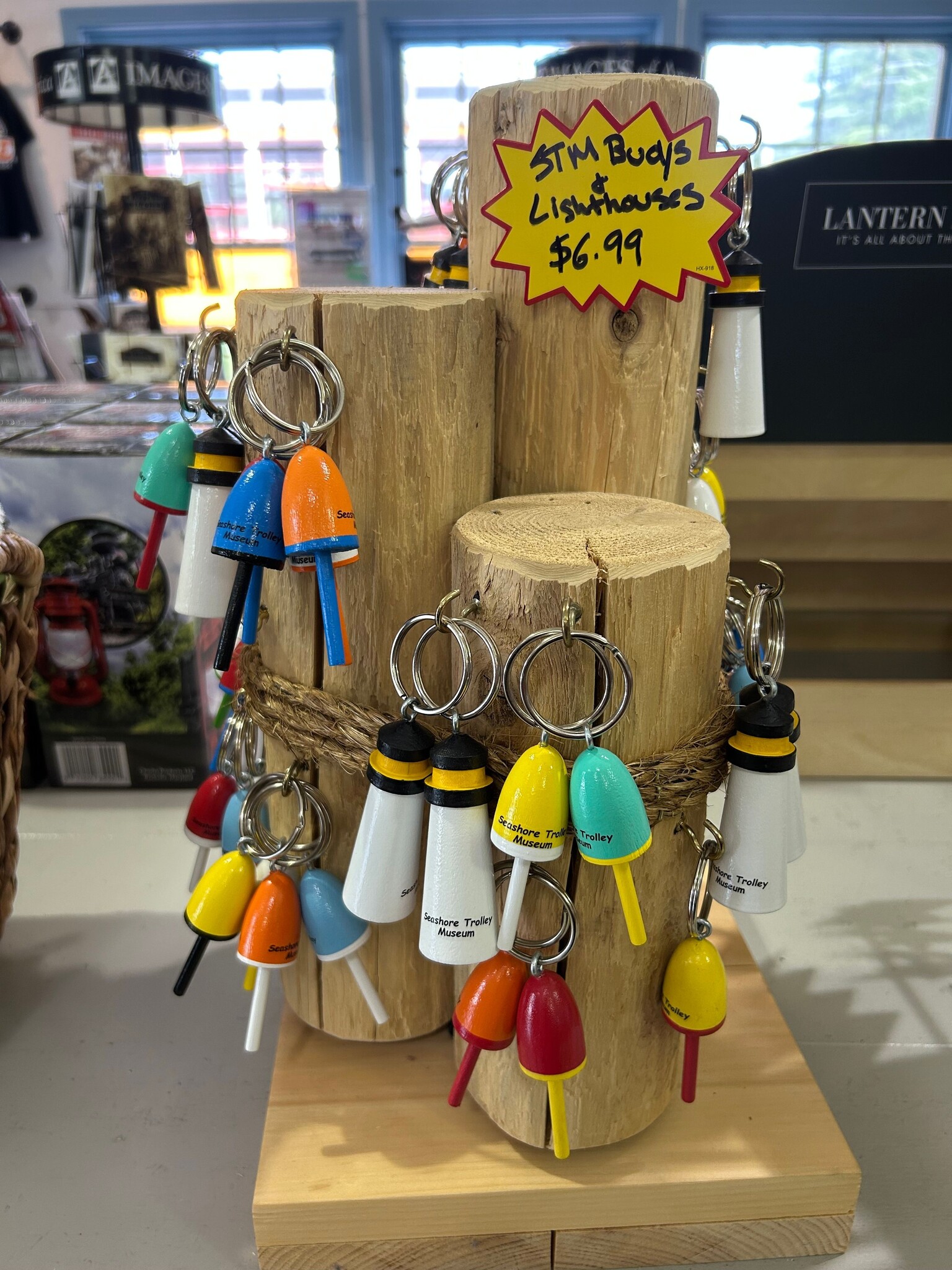 STM Buoy Keychain - SeashoreTrolleyMuseum