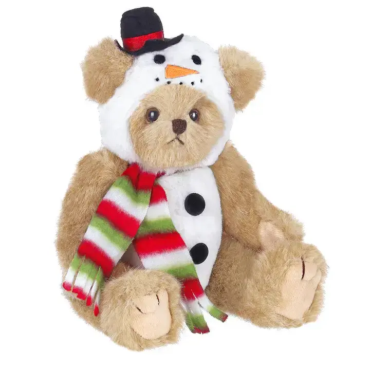 Frosty Snowman Bear - SeashoreTrolleyMuseum