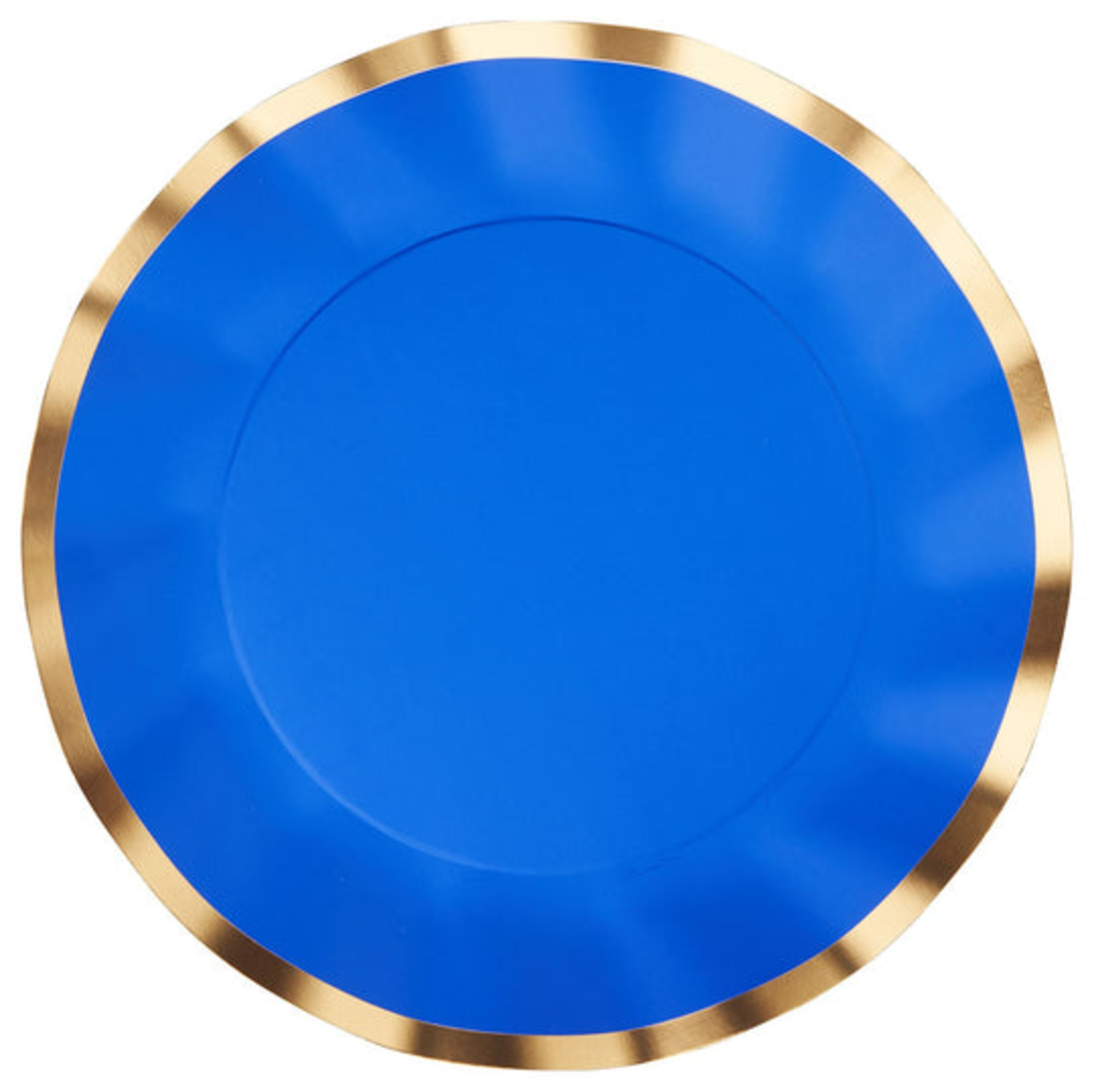 SOPHISTIPLATE Wavy Dinner Plate Everyday Blue - Amber Marie and Company