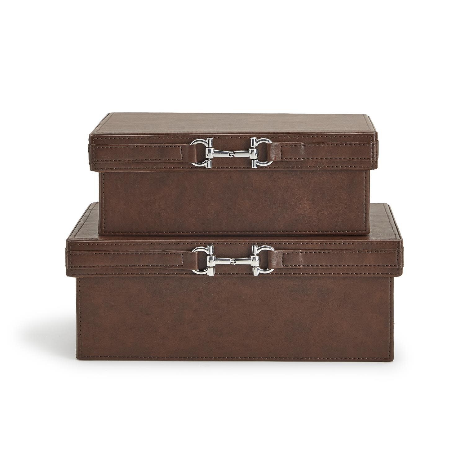 Country Horse Decor Boxes Polished Horse Bit Accent - Amber Marie and ...