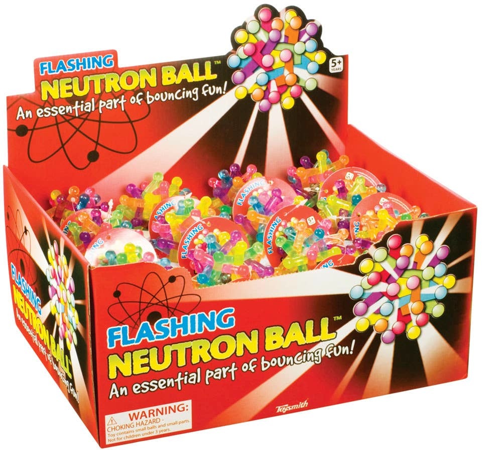 Flashing Neutron Ball Light Up Toy - Amber Marie and Company