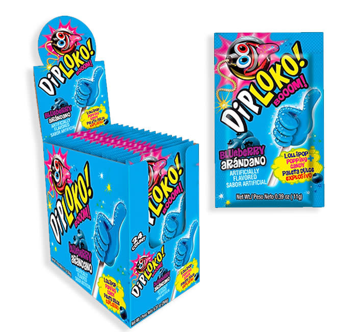 Dip Loko Lollipop With Popping Candy - Amber Marie and Company