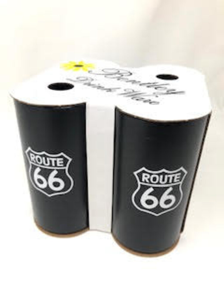 BENTLEY DRINKWARE 20 Oz Monogram/Route 66 - Amber Marie and Company