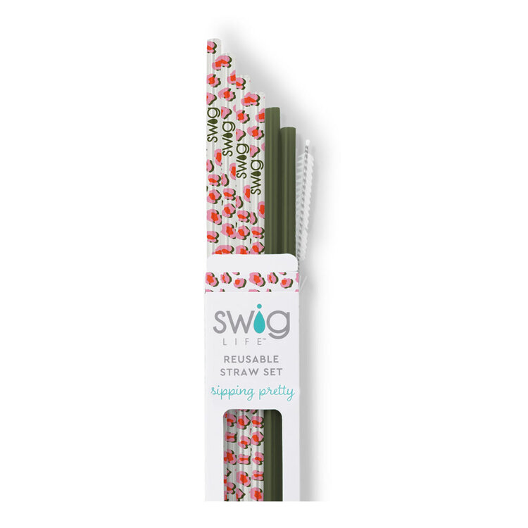 SWIG Reusable Straw Set - Amber Marie and Company