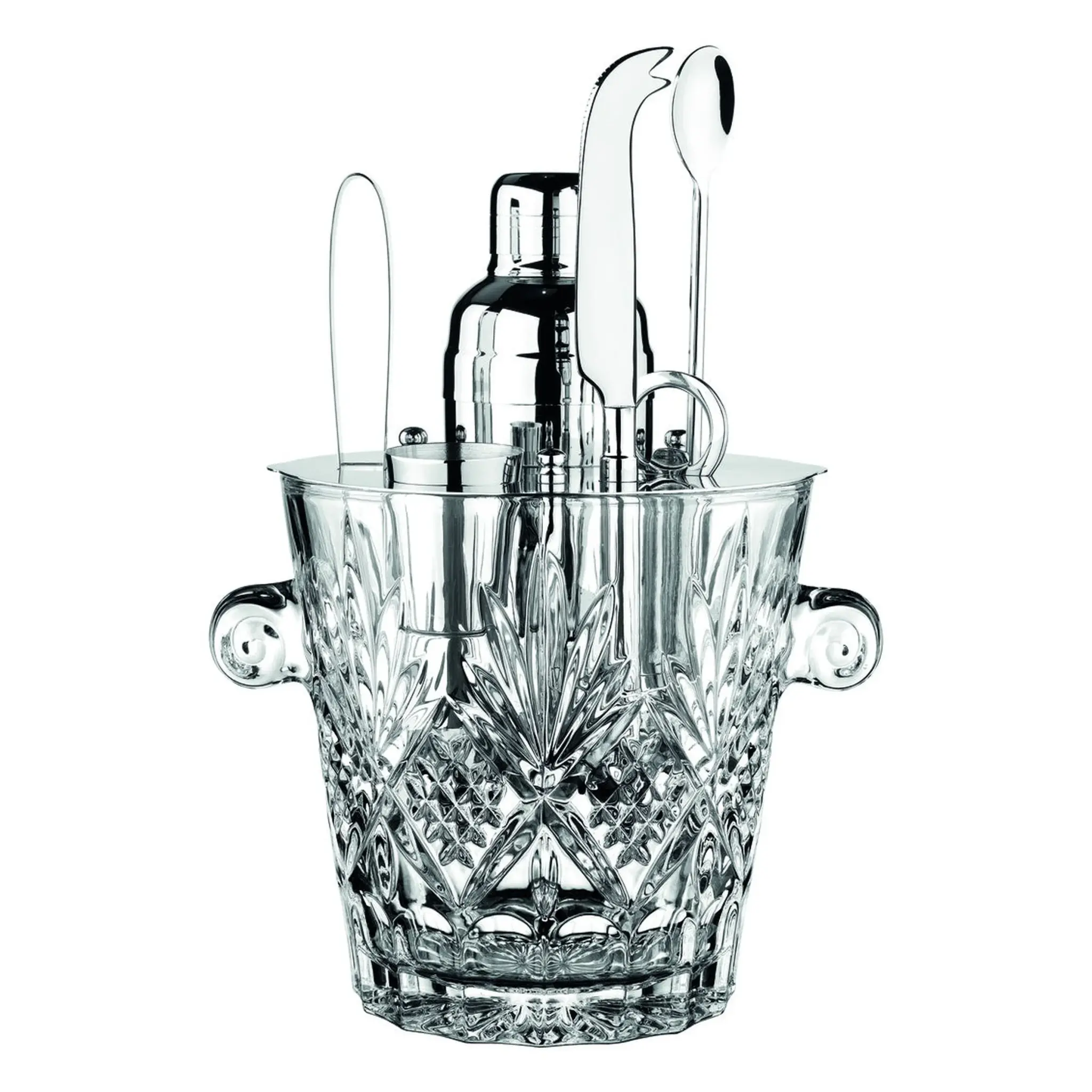 Dublin Ice Bucket W/ Bar Tools - Amber Marie and Company